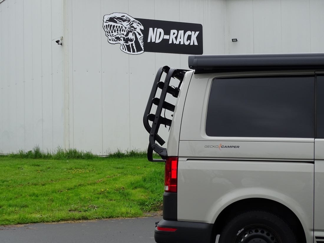 Original VW T6 Fahrradträger Heckträger - Schwarz Pulverbeschichtet